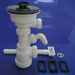 WASTE PIPES / VALVES / SIPHONS